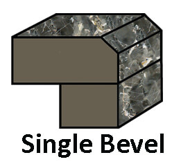 Single-Bevel | Gem Stones Tiles & Counter Tops
