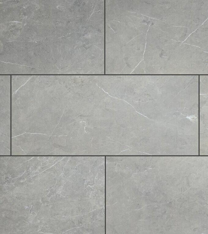 Agatha Grey Porcelain Tile | Gem Stones Tiles & Counter Tops