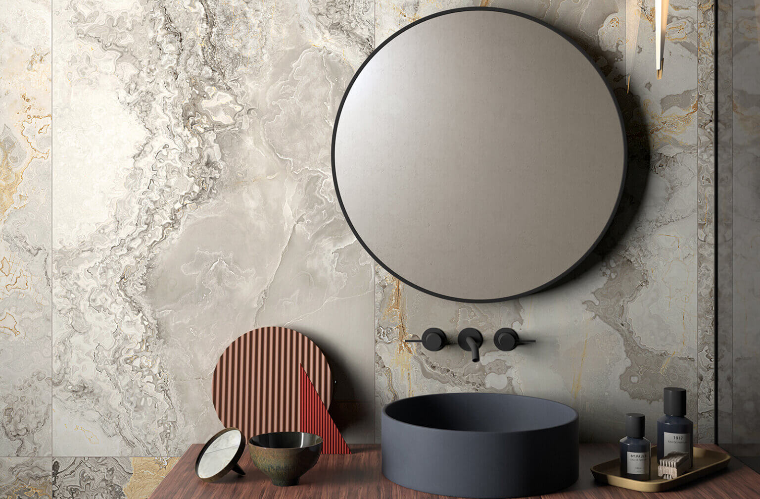 Oro Ocean Blue Porcelain Tile
