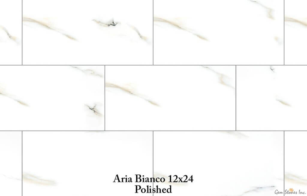 Aria Bianco Polished Porcelain Tile