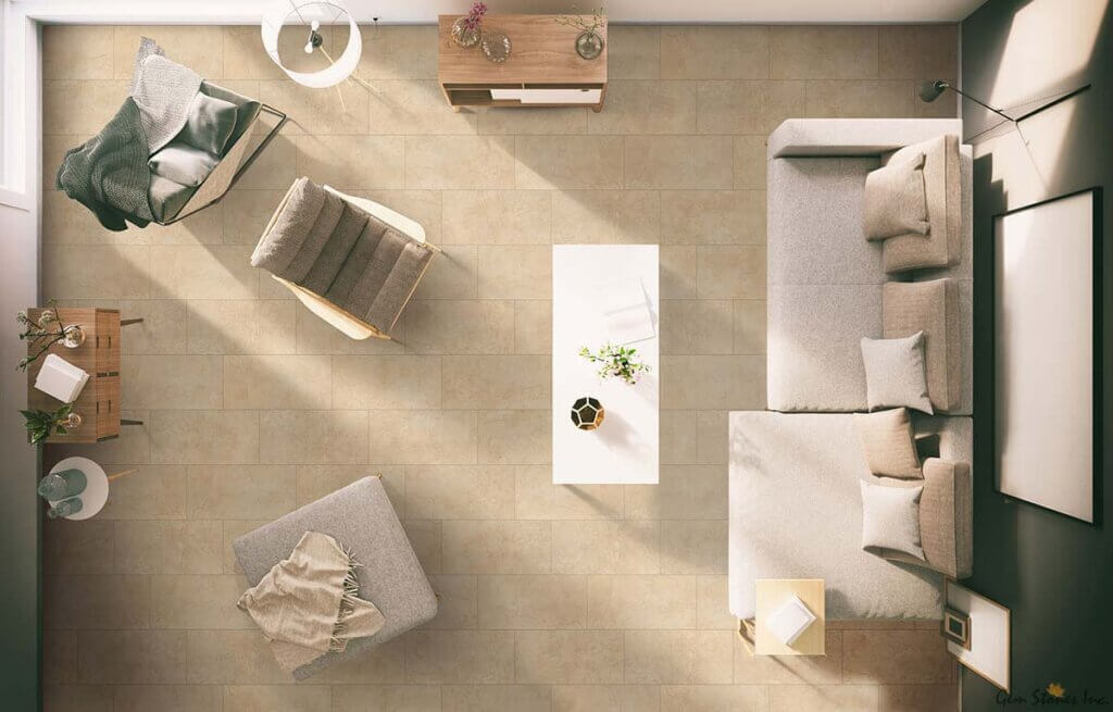 Aria Cremita Polished Porcelain Tile