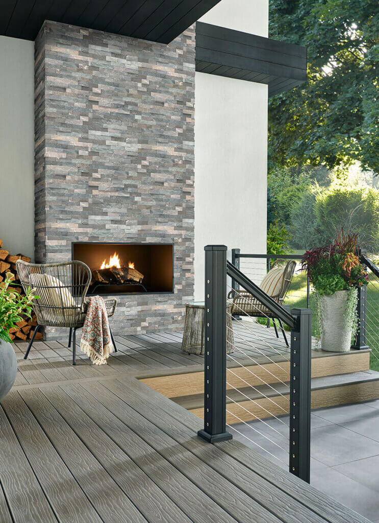 Sierra Blue Ledger Panel