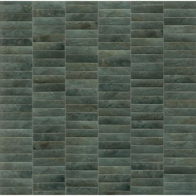 Saturn Verde Malva 2.5″x9.5″ Glossy Porcelain Tile