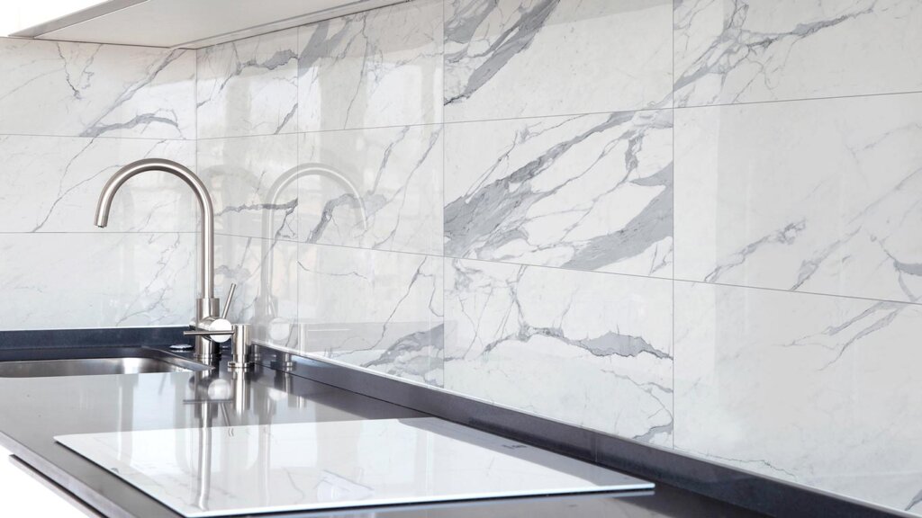 Marmi Alpi Statuario Porcelain Tile